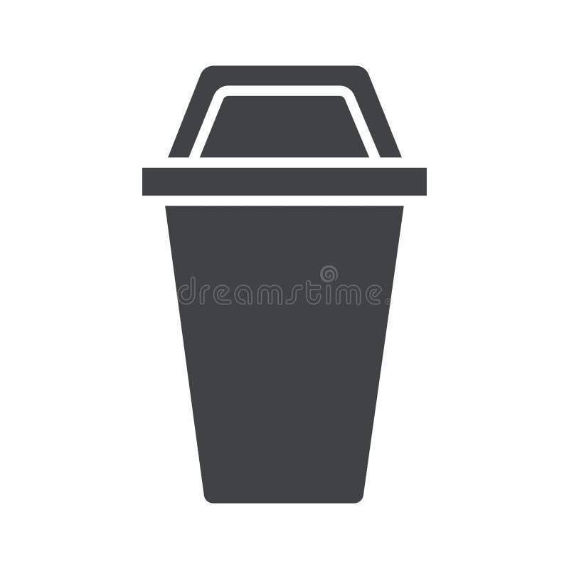 Dust Bin Icon Group Symbol or Sign Vector Stock Illustration ...