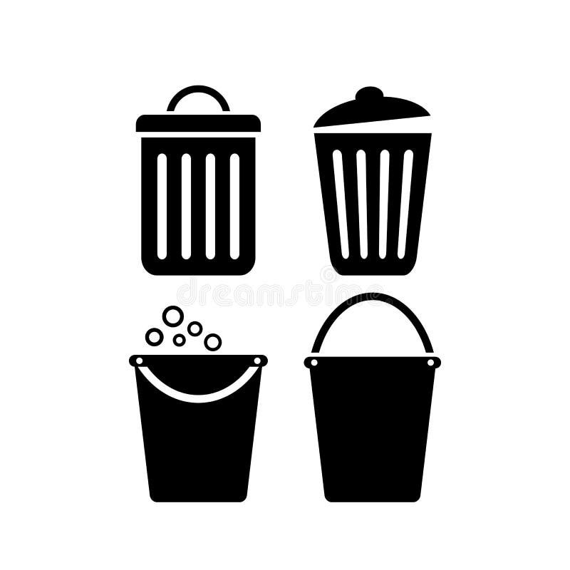 Bin Pictograms Stock Illustrations – 389 Bin Pictograms Stock ...
