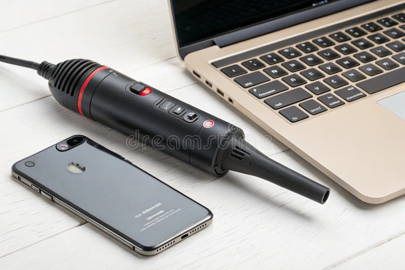 Dust Blower for Small Electronic Devices Stock Illustration ...