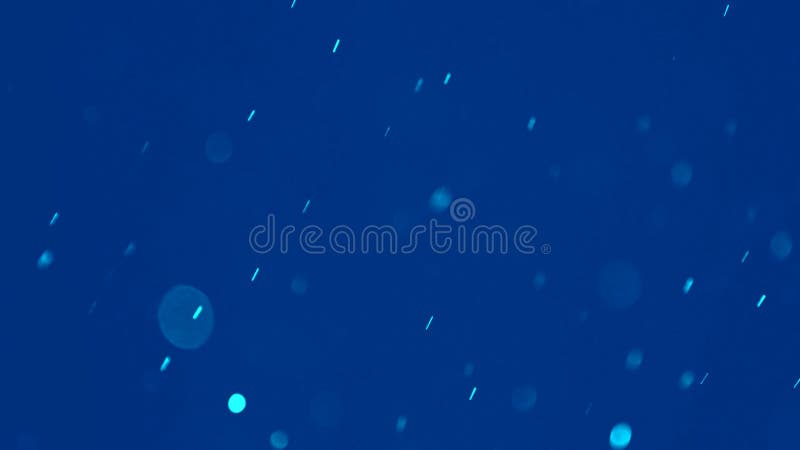 Dust, Circles, Bokeh Effect Randomly Moving in Different Directions on ...