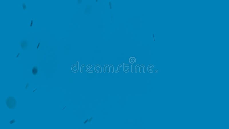 Dust, Circles, Bokeh Effect Randomly Moving in Different Directions on ...