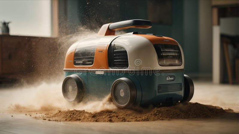 Dust Cleaner S Photo Generative AI Stock Illustration - Illustration of ...