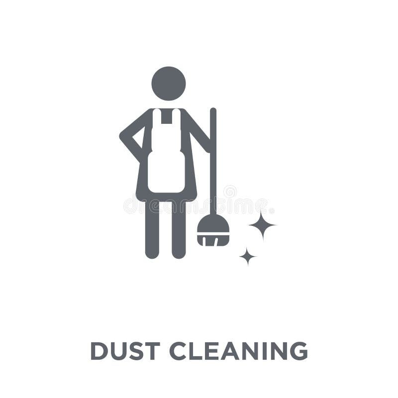 Dust Icon. Trendy Flat Vector Dust Icon on White Background from Stock ...