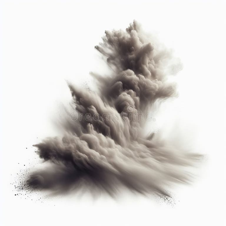 Dust Clouds with a Ghostly Appearance, Hovering and Shifting am Stock ...