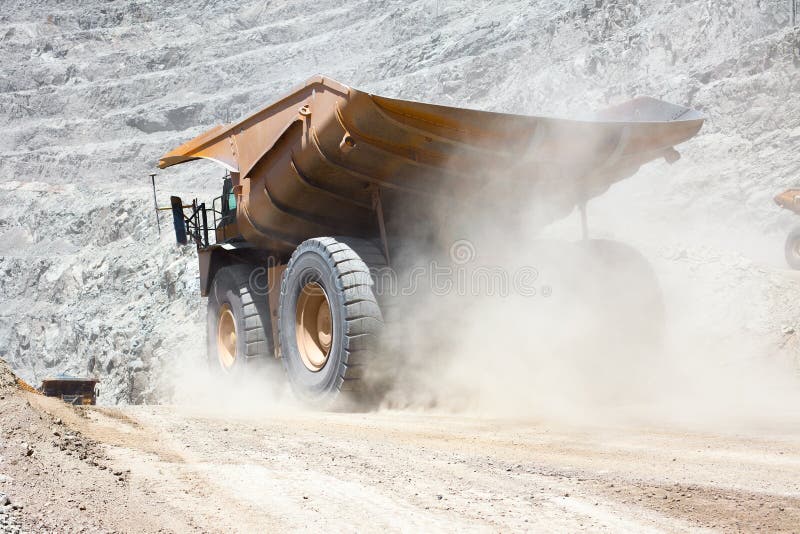 Dust Contamination in a Copper Mine Stock Image - Image of outdoors ...