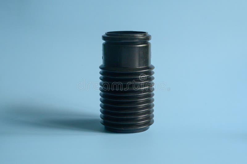 Dust Cover for the Shock Absorber. on a Blue Background Stock Photo ...