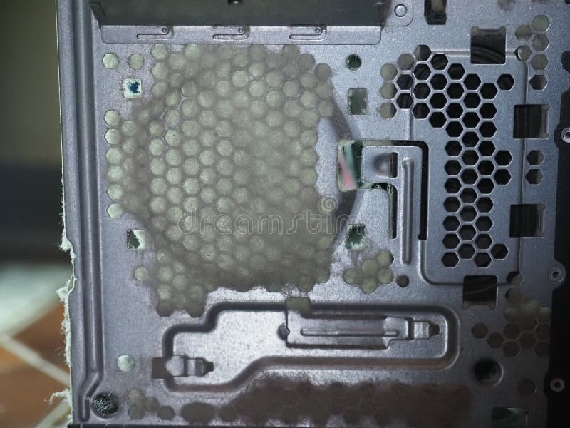 Dust in desktop pc stock image. Image of blocking, calculator - 257159133