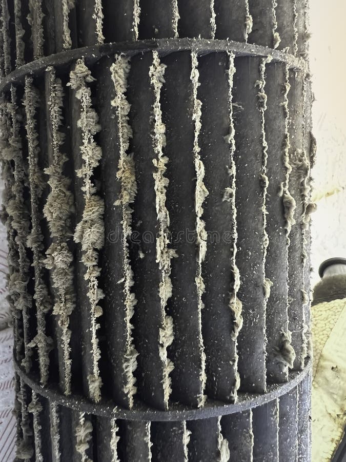 Dust and Dirty Surface of Air Condition Filter,r Stock Photo - Image of ...