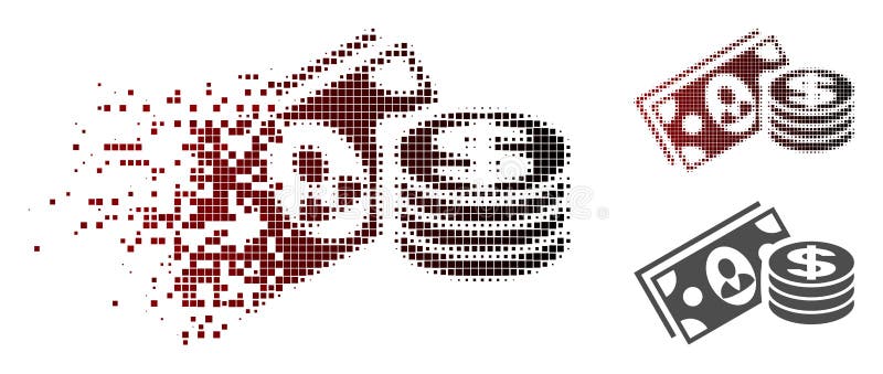 Dust Dot Halftone Money Cash Icon Stock Vector - Illustration of ... Dust Dot Halftone Money Cash Icon Stock Vector - Illustration of ...