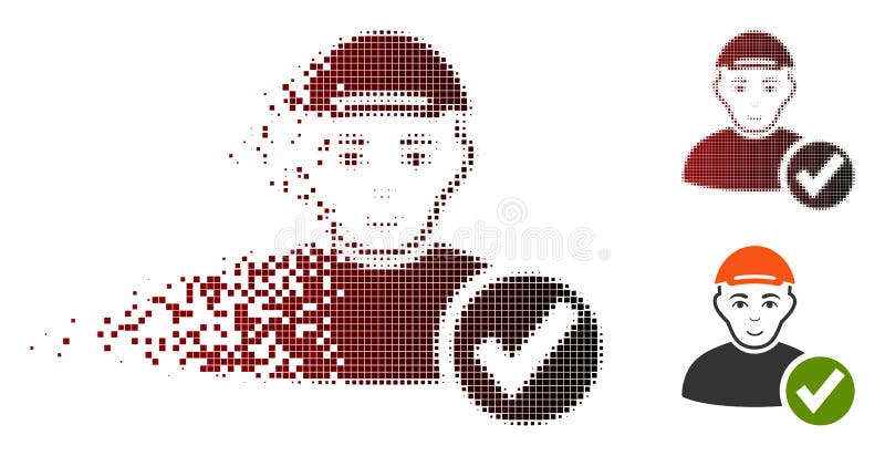 Dust Dotted Halftone Apply User Icon Stock Vector - Illustration of ... Dust Dotted Halftone Apply User Icon Stock Vector - Illustration of ...