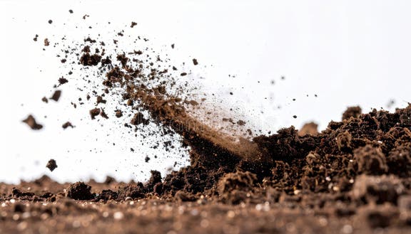 Dust Ejection from Soil, Soil Erosion Process Demonstrated through ...