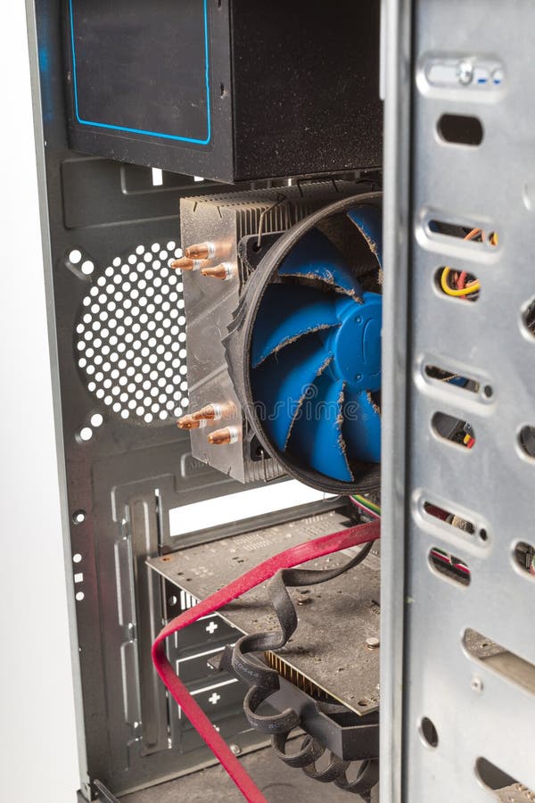 Dust that Eventually Settles on the Computer S Cooling Processor ...