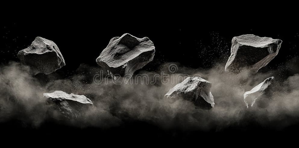 Dust Explosion and Dust Particles Accompany a Dramatic Rock Impact ...