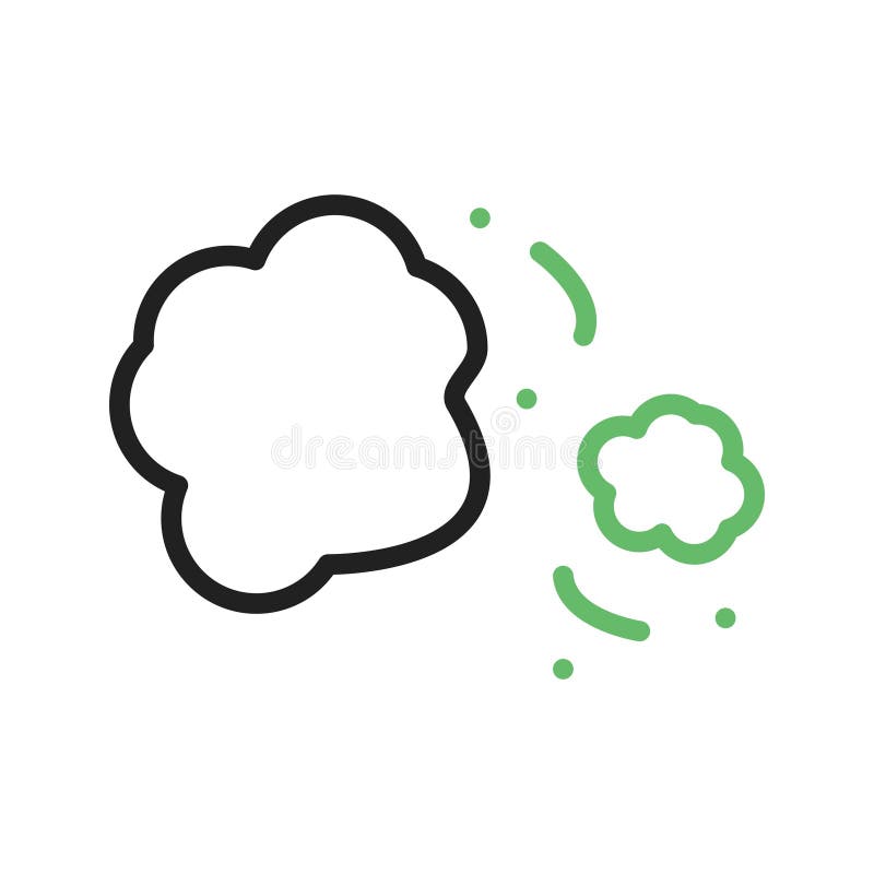 Dust icon vector image. stock vector. Illustration of symbol - 292170167