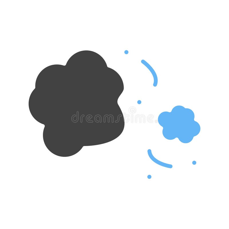 Dust icon vector image. stock vector. Illustration of outline - 294903380