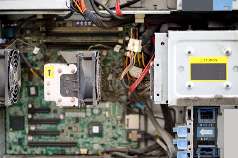 Dust inside computer stock image. Image of broken, repair - 94086419