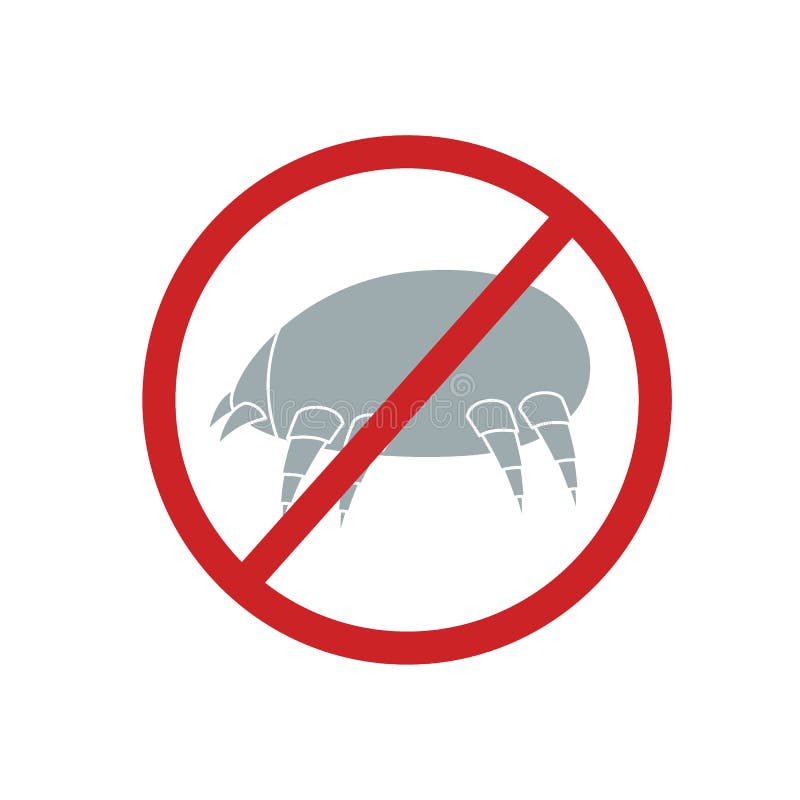 Dust mite allergy stock vector. Illustration of info - 69200007