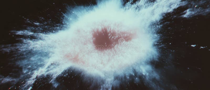 Dust Motes with Light Leaks Create a Striking Retro Texture on a Dark ...