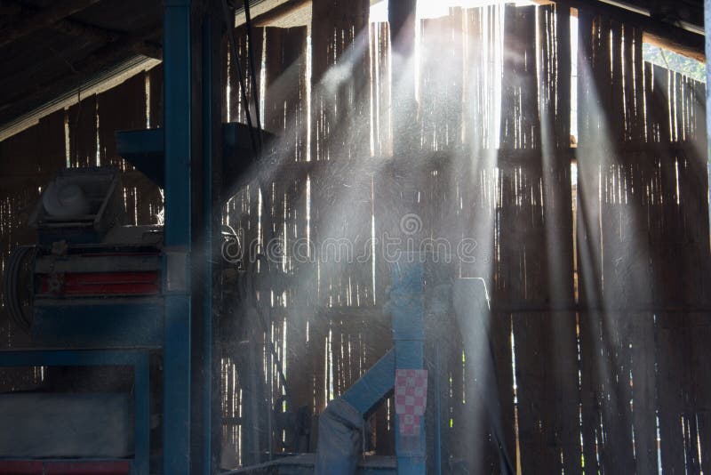 Dust in the old mill stock photo. Image of vintage, milling - 96305476