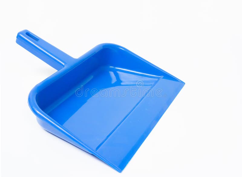Dust Pan stock photo. Image of dust, house, dustpan, blue - 29174266