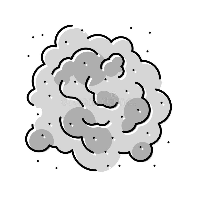 Dust Particle Color Icon Vector Illustration Stock Vector ... Dust Particle Color Icon Vector Illustration Stock Vector ...