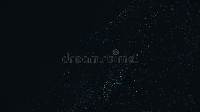 Dust Particles. Abstract Background of Particles.Dots Background. 3d ...
