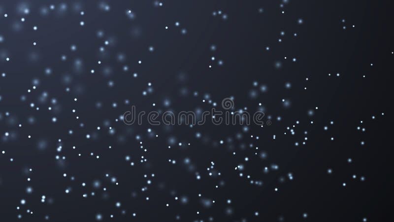 Dust Particles. Abstract Background of Particles. Fantastic Llustration ...