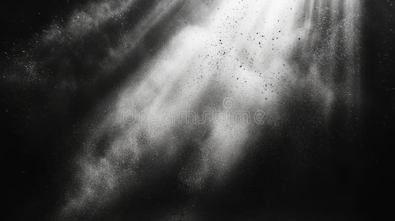 Dust Particles in a Beam of Light Stock Image - Image of dreamlike ...