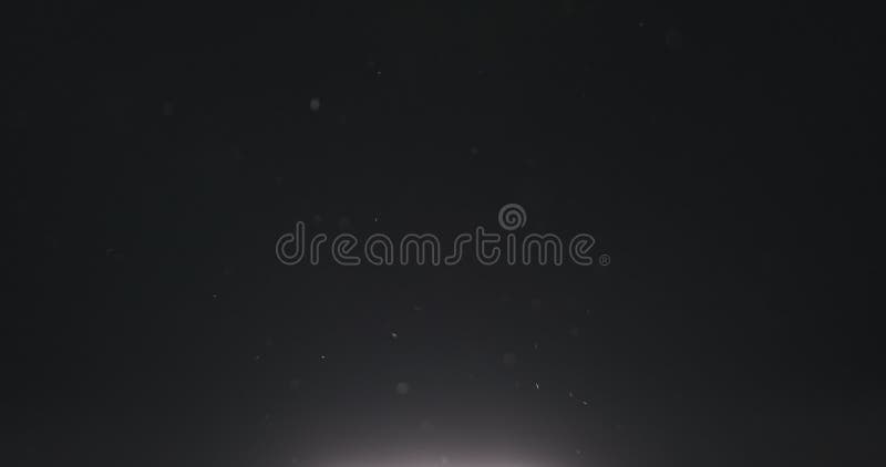 Dust Particles Fast Moving Over Black Background Stock Image - Image of ...