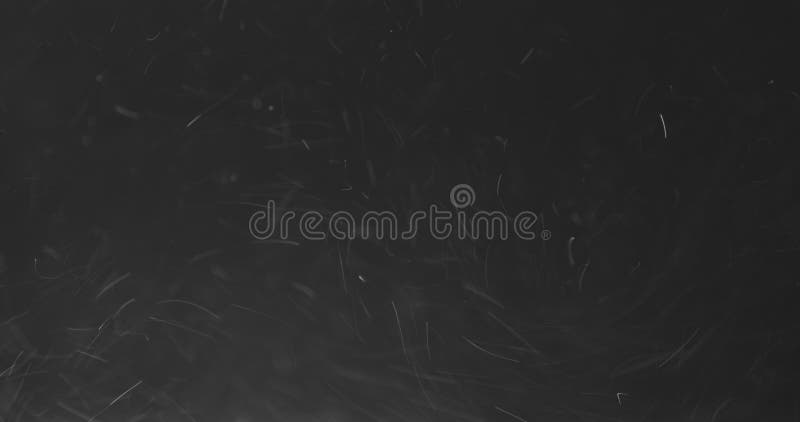 Dust Particles Fast Moving Over Black Background from Left Stock Photo ...