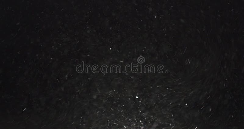 Dust Particles Fast Moving Over Black Background from Right Stock Image ...