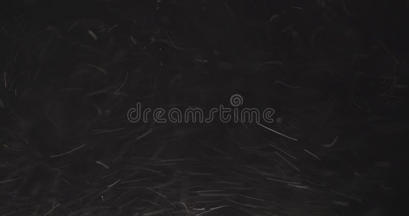 Dust Particles Fast Moving Over Black Background from Right Stock Image ...