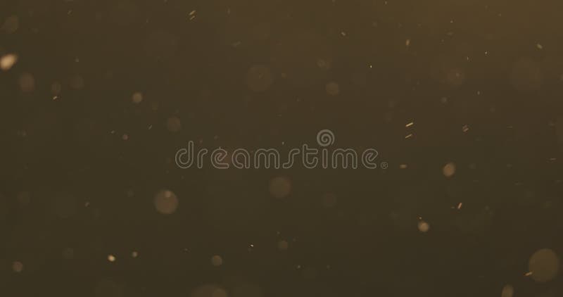 Dust Particles Floating in Air with Warm Light Stock Photo - Image of ...