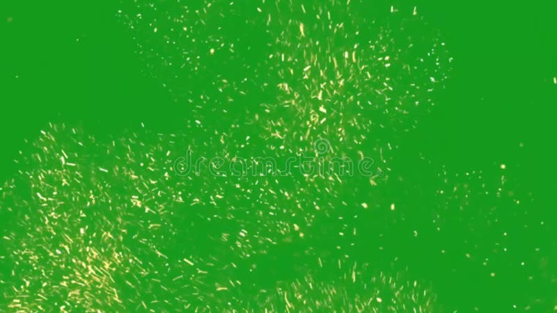 Dust Particles Green Screen Motion Graphics Stock Video - Video of ...