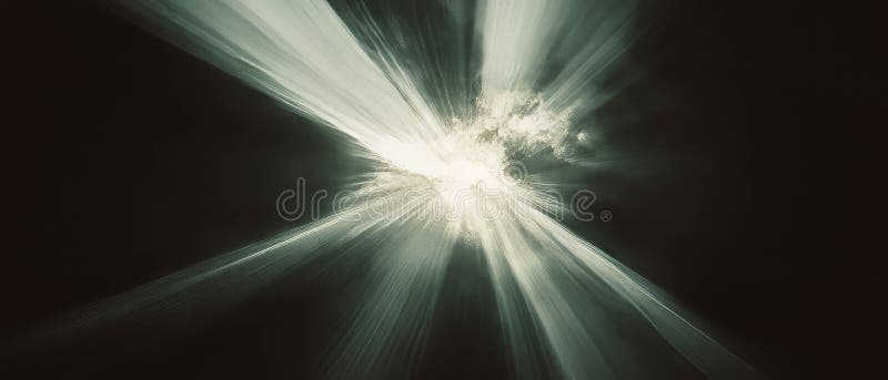 Dust Particles and Light Rays Create a Vintage Overlay Texture Against ...