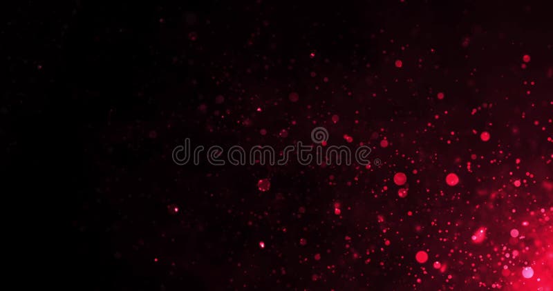 Dust Particles Moving Under Rim Light Tiny Source 4K Stock Footage ...