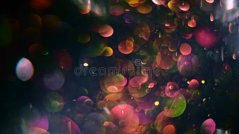 Dust Particles, Random Motion of Particles. on Beautiful Relaxing ...