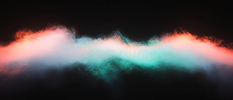 Bright Dust Particles Illuminate a Dark Background Creating a High ...