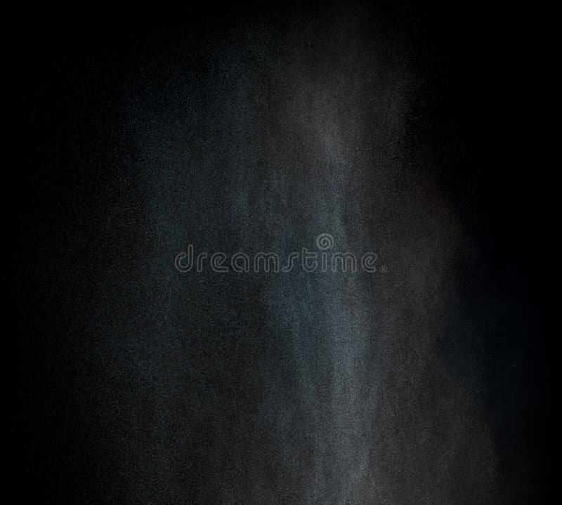 Dust Particles Over Black Background Stock Photo - Image of crash ...