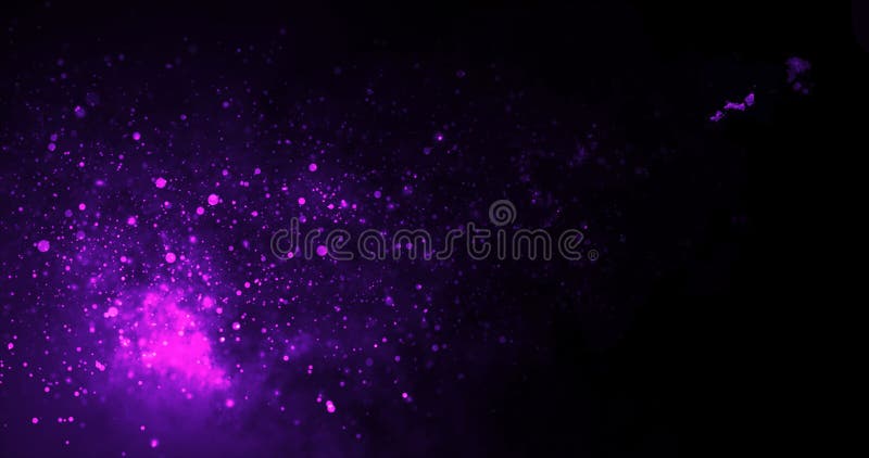 Dust Particles Underwater Moving Under Rim Light Tiny Source Stock ...