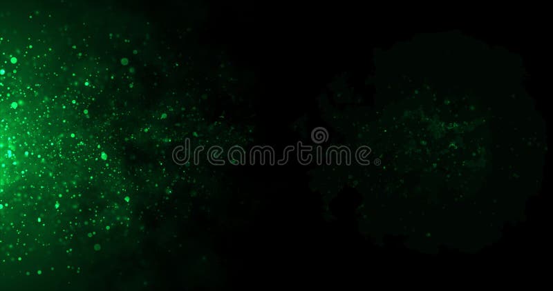 Dust Particles Underwater Moving Under Rim Light Tiny Source Stock ...