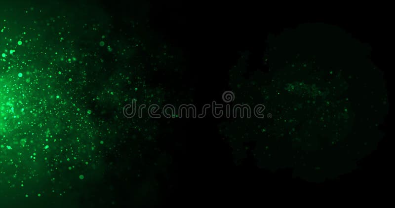 Dust Particles Underwater Moving Under Rim Light Tiny Source Stock ...