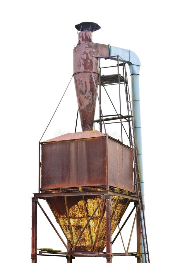 Dust Purification Cyclone Air Vortex Separation Separator, Old Stock ...