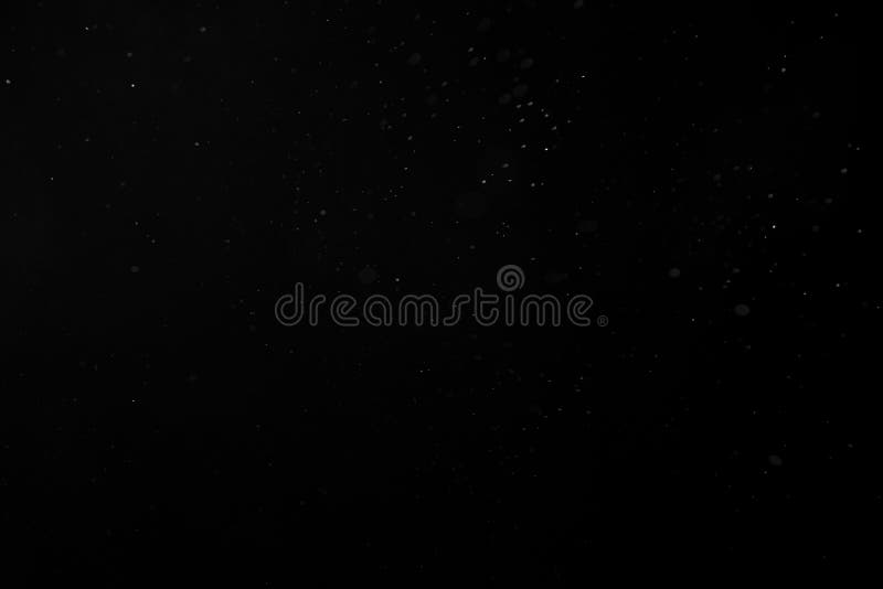 Dust, Rain, or Water Spray Isolated on Black Background Stock Image ...