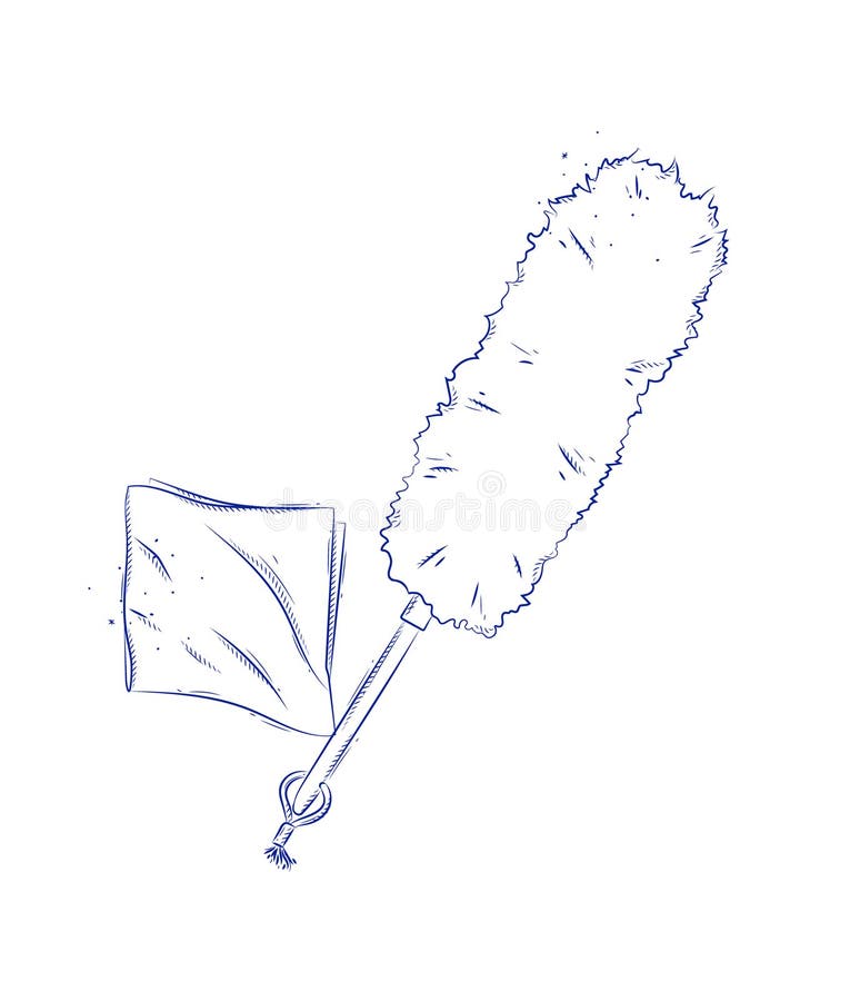 Dust Remover Tool and Wipes Composition Light Stock Vector ...