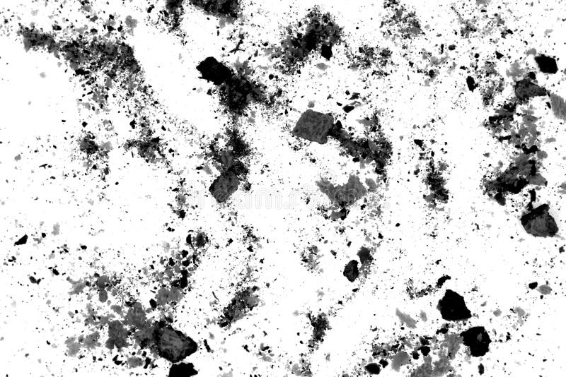 Dust, Rubbish, Dirt Isolated on White Background Stock Image - Image of ...