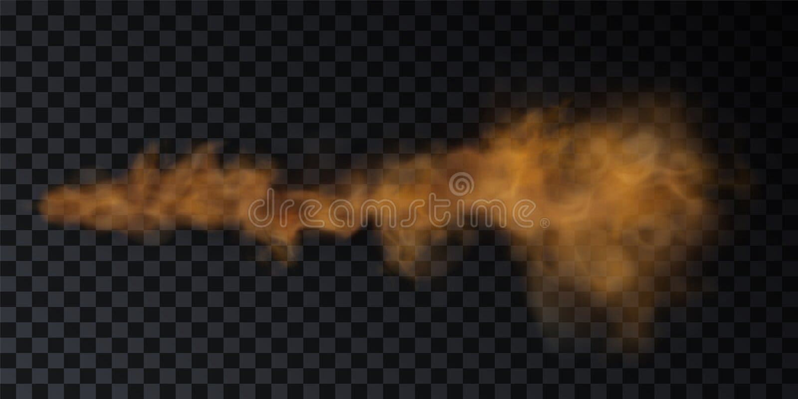 Dust Sand Cloud On A Dusty Road From A Car Stock Illustration Illustration Of Bright Effect