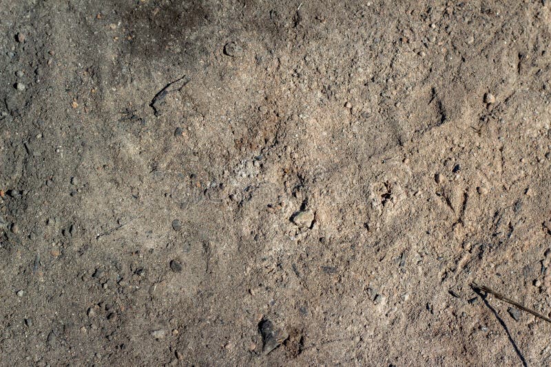 Dust from Sand and Earth Ash, Gray Brown Color, Dust Texture, Natural ...