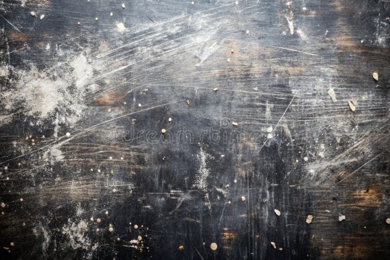Dust Scratches Background. Grain Texture. Black Distressed Surface with ...