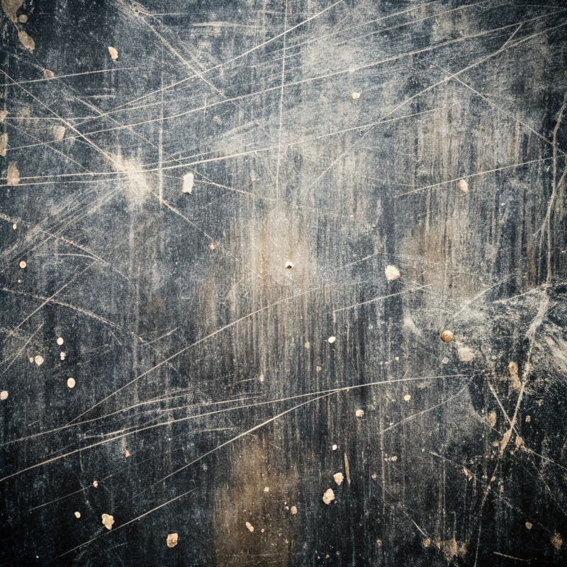 Dust Scratches Background. Grain Texture. Black Distressed Surface with ...
